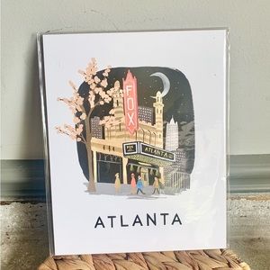 Rifle Paper Co. | Art | Rifle Paper Co Art Print Travel Atlanta | Poshmark